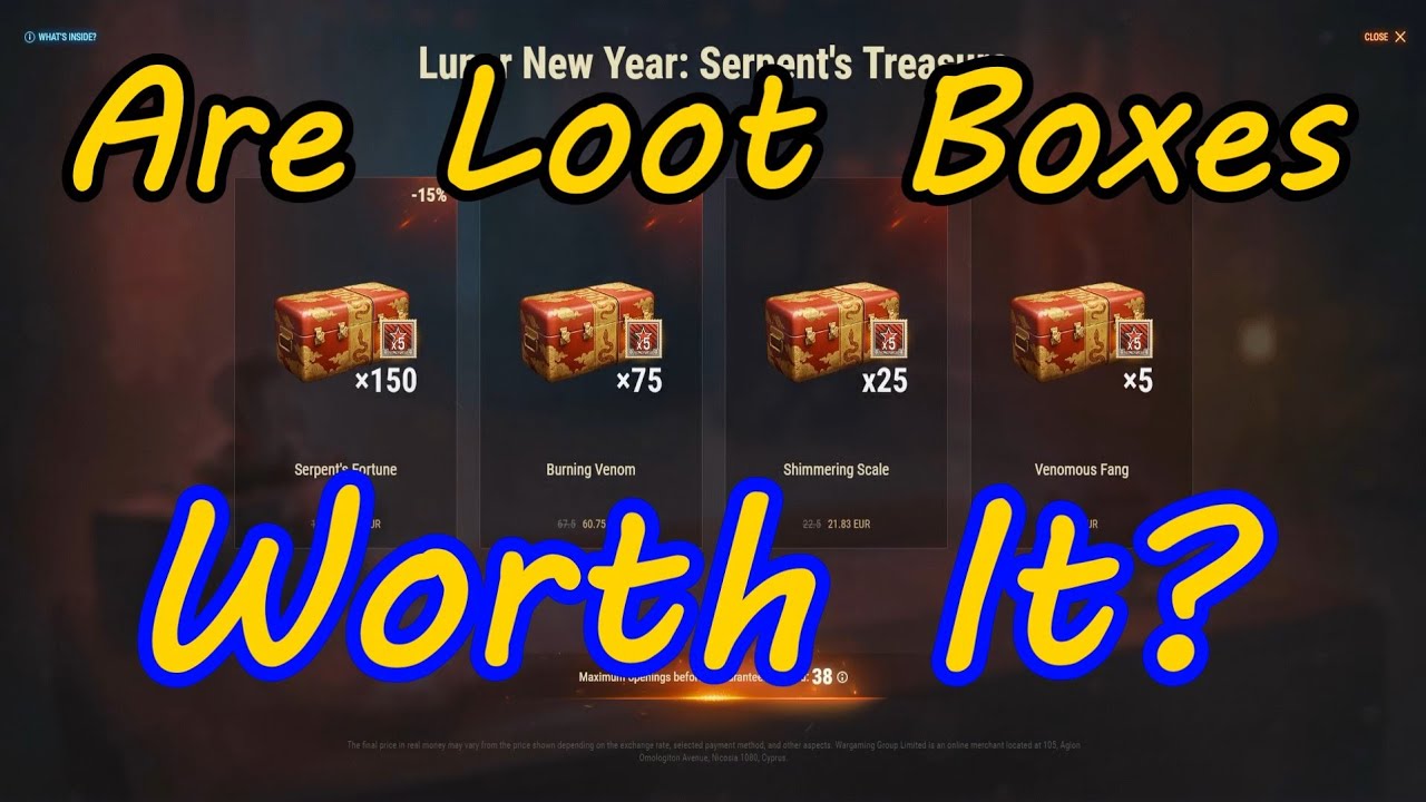 Are Loot Boxes Worth It? (Wot Addict Global) - YouTube