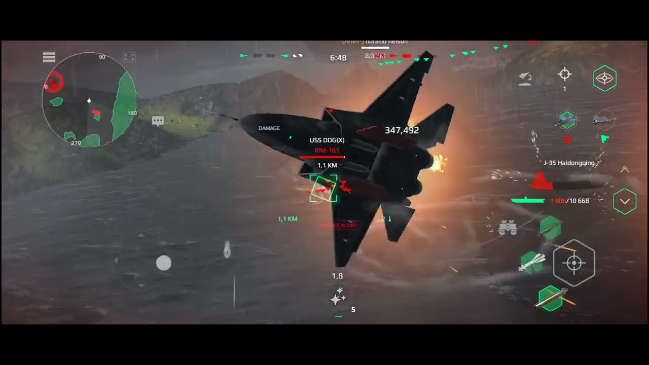 Type 004 With J-31 And B-21 Raider bomber gameplay - YouTube