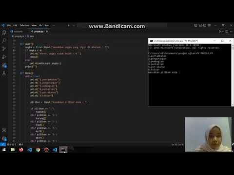 Aplikasi kalkulator sederhana menggunakan bahasa pemrograman Python ...