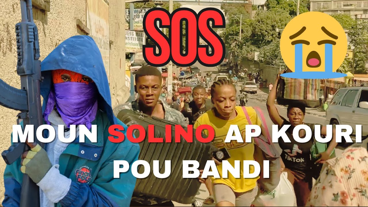 Flash! #SOS pou moun Solino kap kouri kite kay yo pou bandi ak gwo zam ...