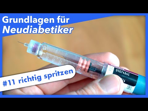 #11 Nie mehr falsch spritzen   I   Grundlagen für Neudiabetiker