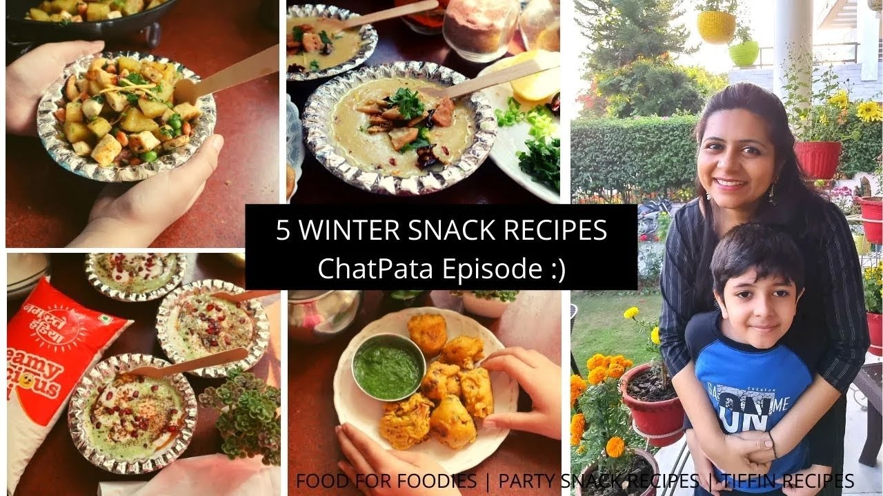 5 Tasty Winter Recipes | Snacks Ideas - YouTube