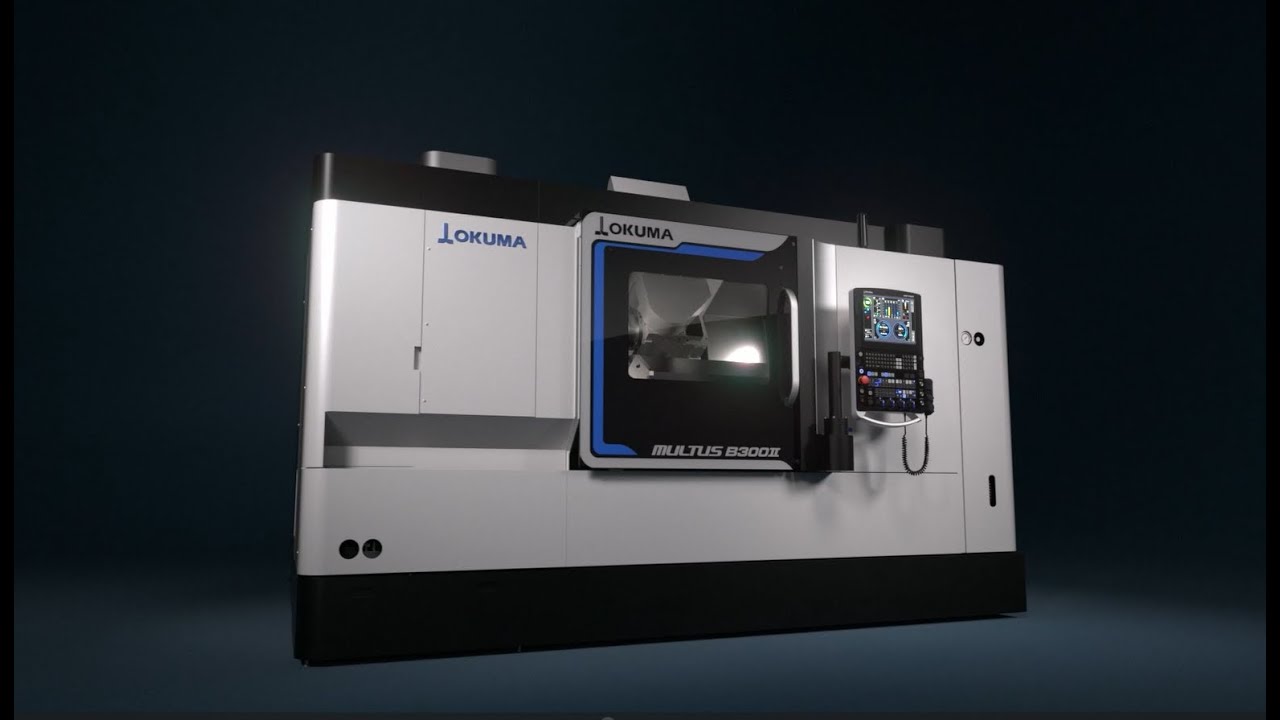 OKUMA MULTUS B300II - YouTube