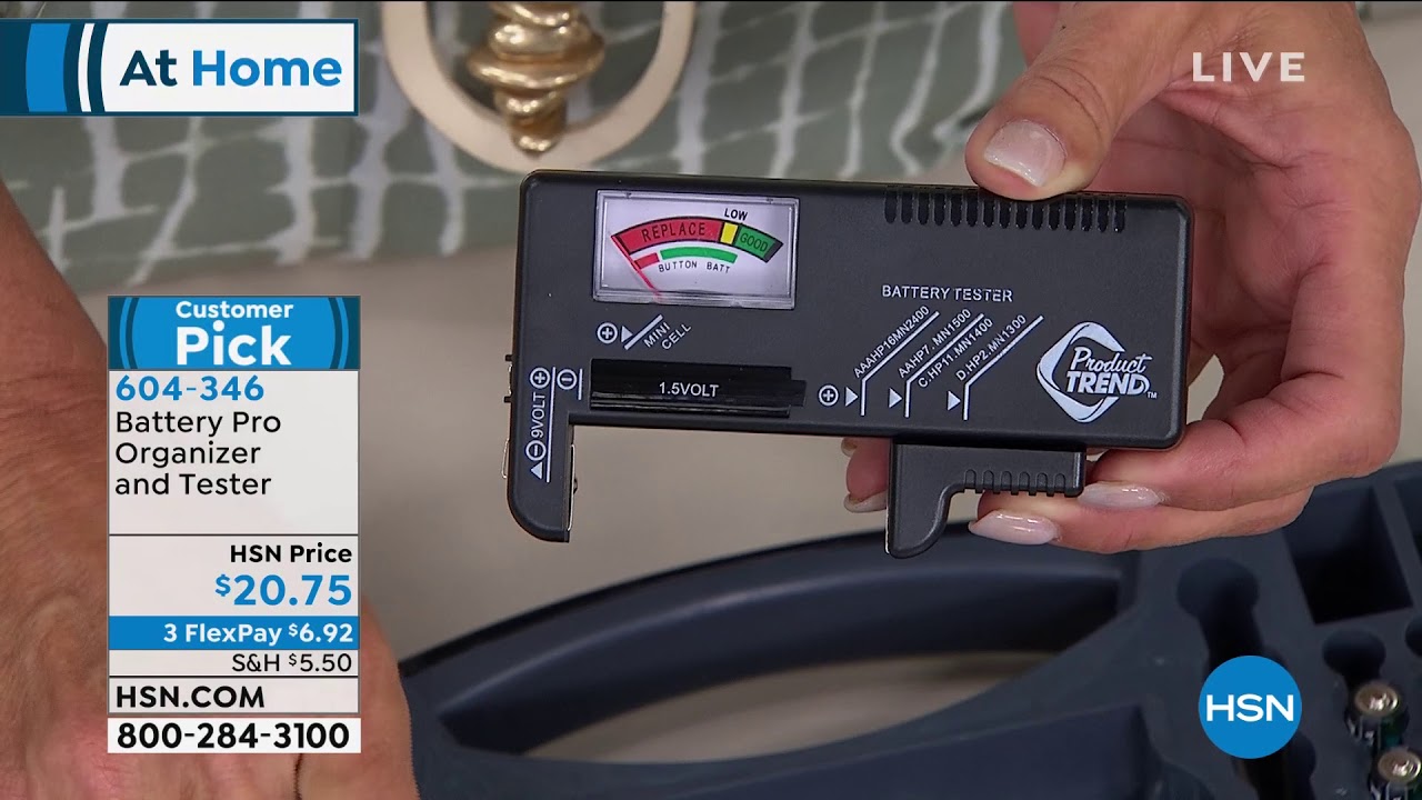 Battery Pro Organizer and Tester - YouTube