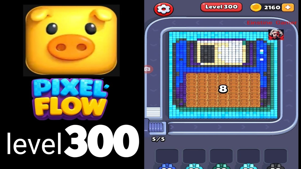 Pixelflow level 300 very hard Guide Walkthrough Solution - YouTube