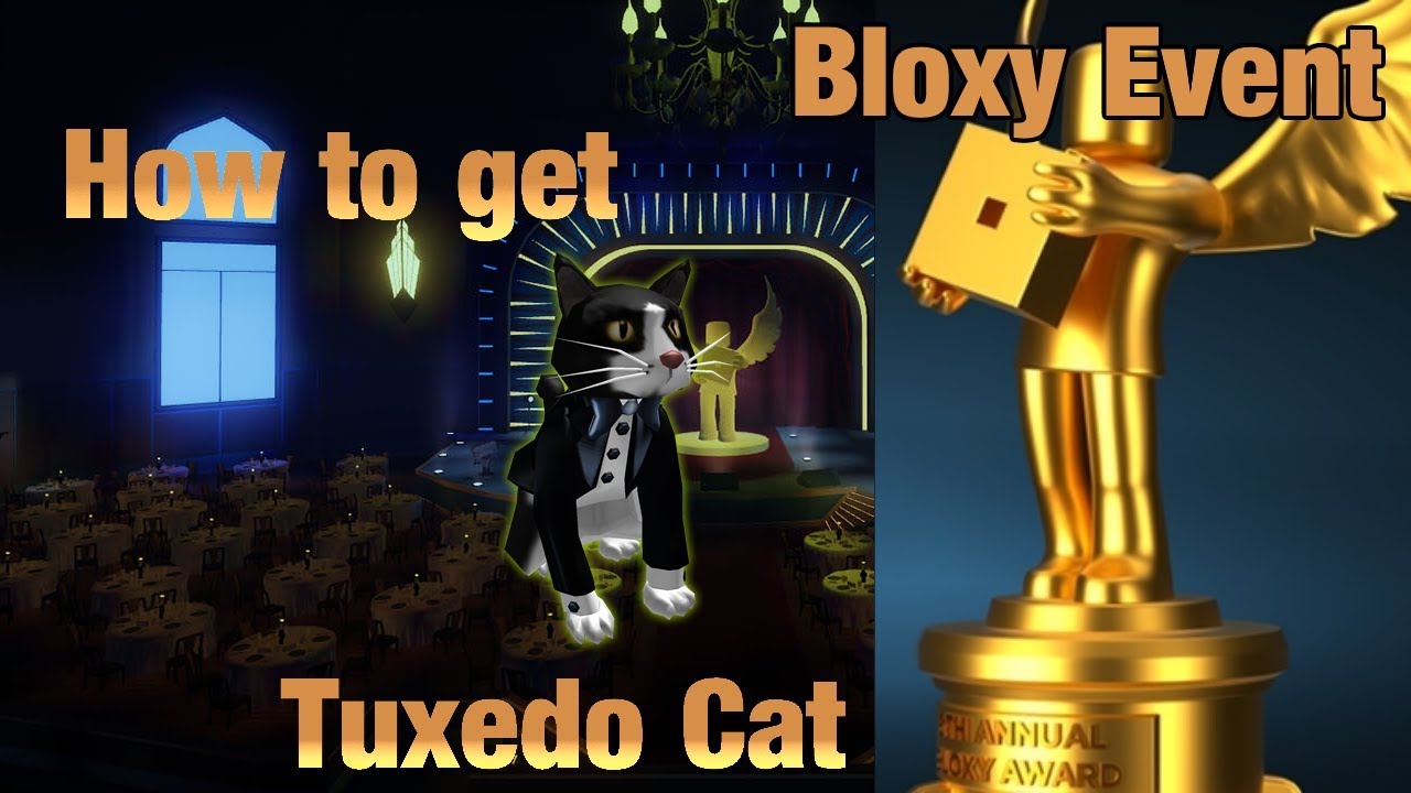 How to get the Tuxedo Cat prize | Bloxy Event (The 6th Annual Bloxys ...