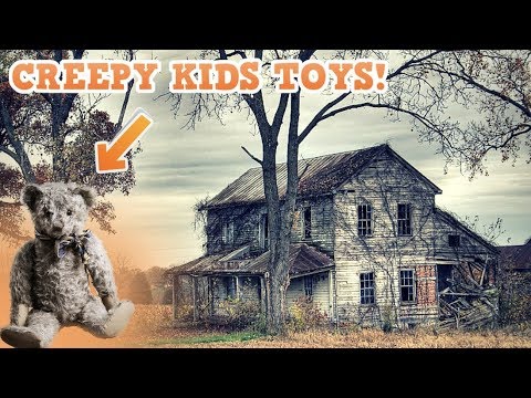 Big Abandoned House Filled With Old Belongings! (Found Creepy Kids Toys ...