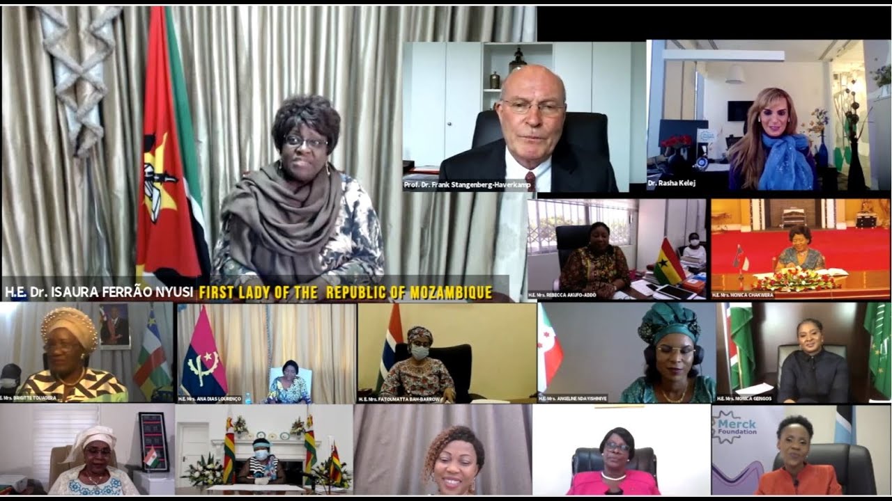 Mozambique First Lady, H.E Mrs. ISAURA NYUSI at Merck Foundation First ...