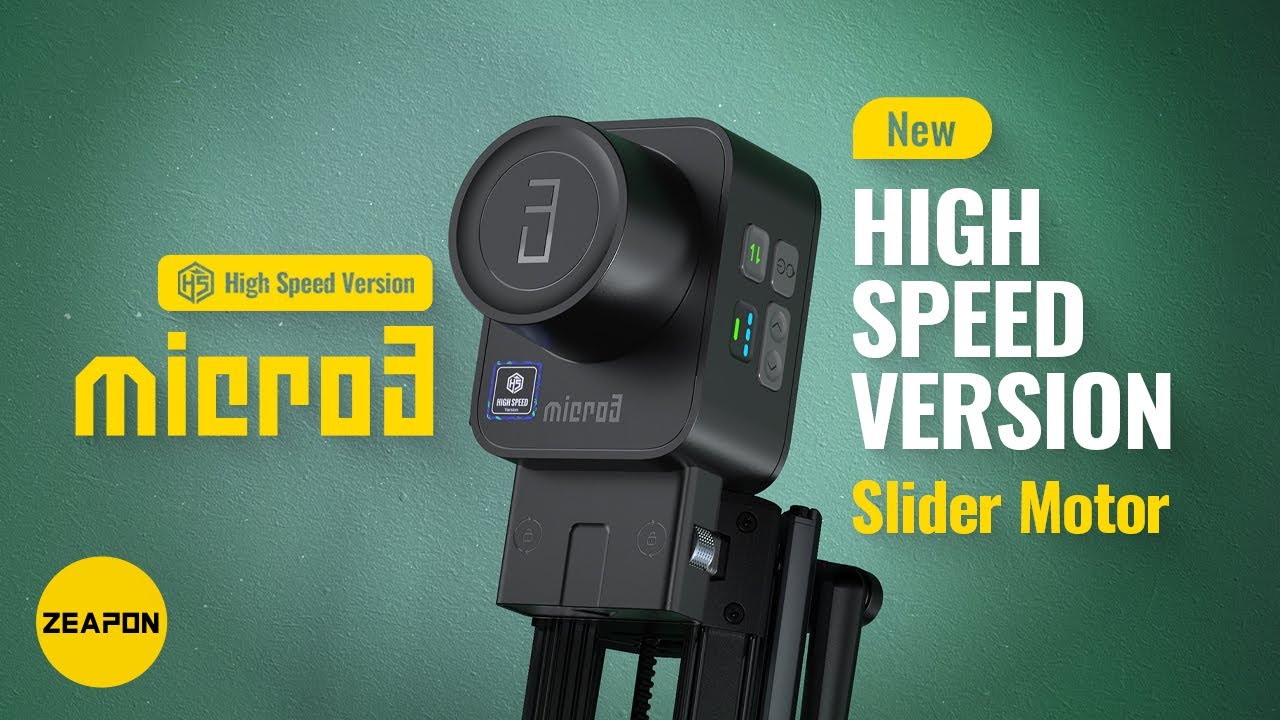 Micro3 Slider Motor High Speed Version Official Video - New Launch ...