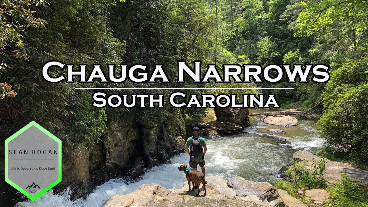Chauga Narrows Trail, South Carolina -- DJI Drone Footage - YouTube