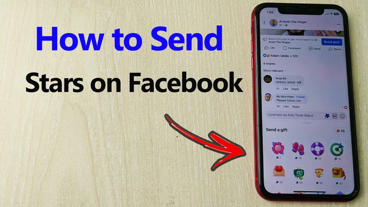 How to Send Stars on Facebook Post | Full Guide - YouTube