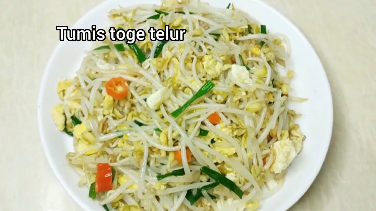 MASAK TOGE SIMPEL DAN CEPAT - YouTube