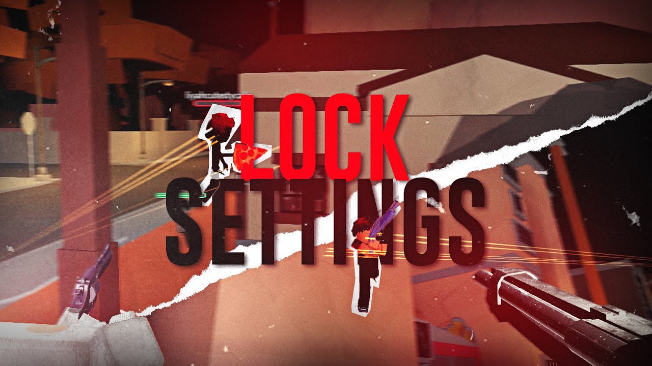 BEST Lock Settings for Da Hood... ⭐ - YouTube
