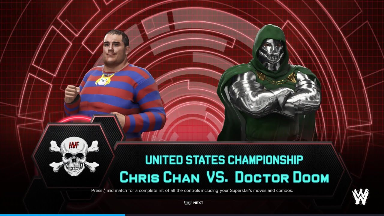 Chris Chan vs Doctor Doom for the HWF US Championship - YouTube