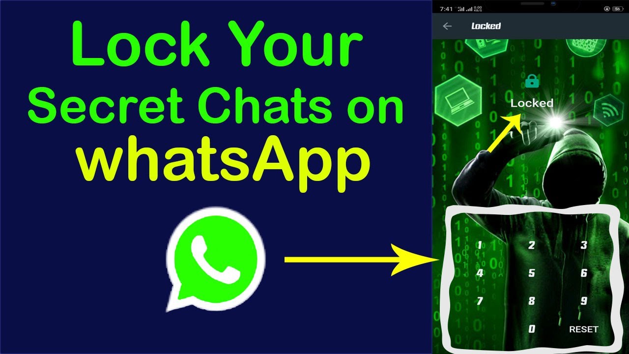 Lock your secret chats on WhatsApp new trick 2023 || WhatsApp chat lock ...