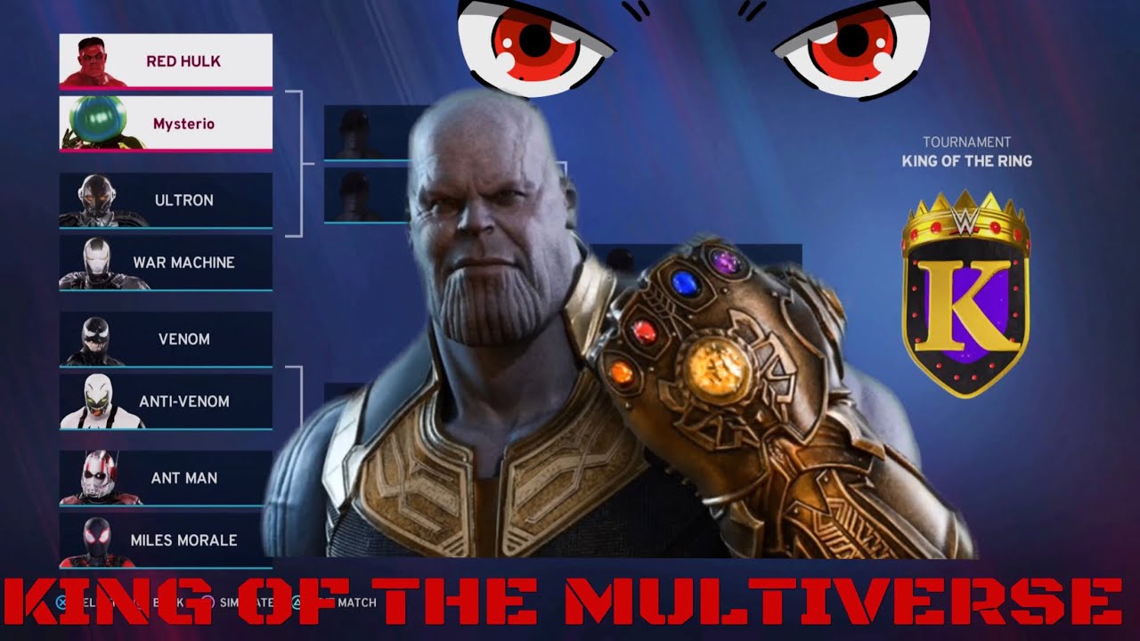 WWE 2K20- KING OF THE MULTIVERSE TOURNAMENT - YouTube