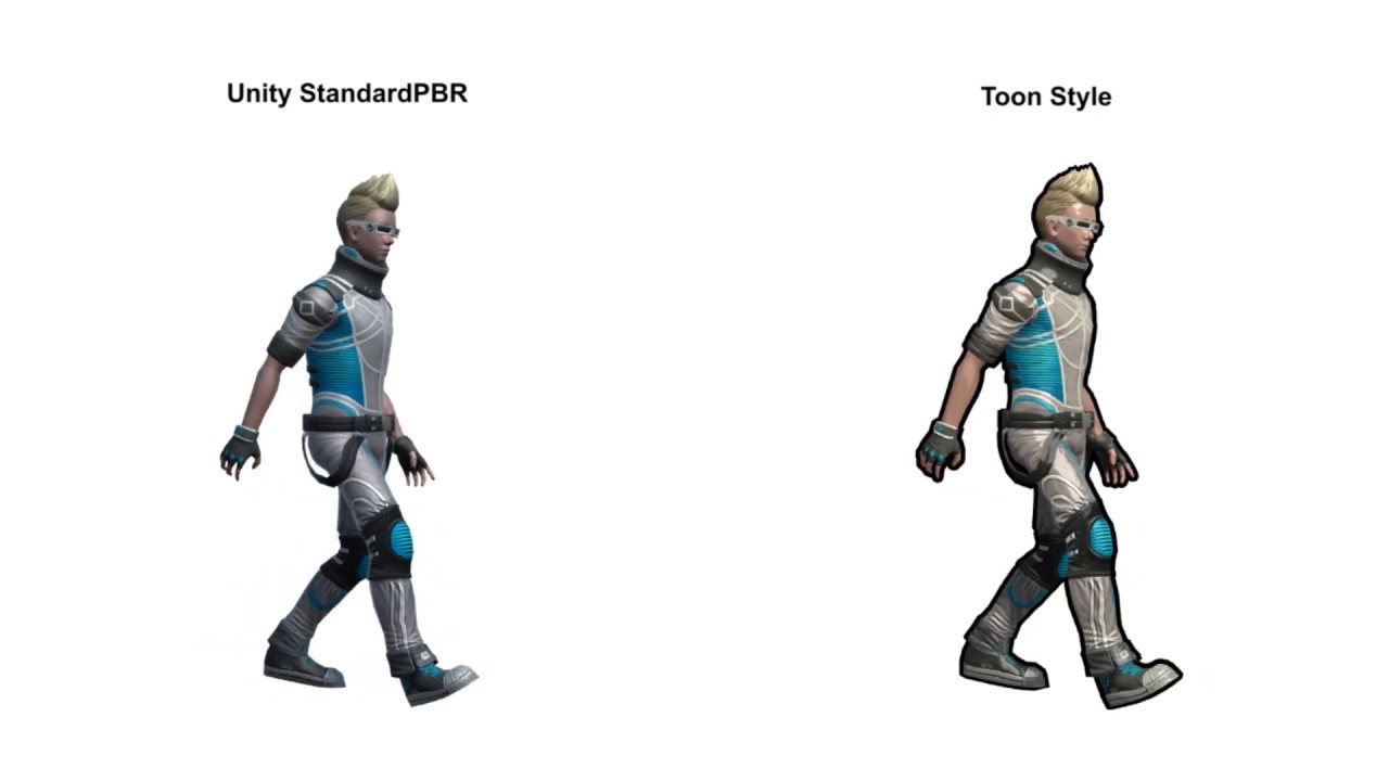 Unity3D SwordMaster Toon Shader - YouTube