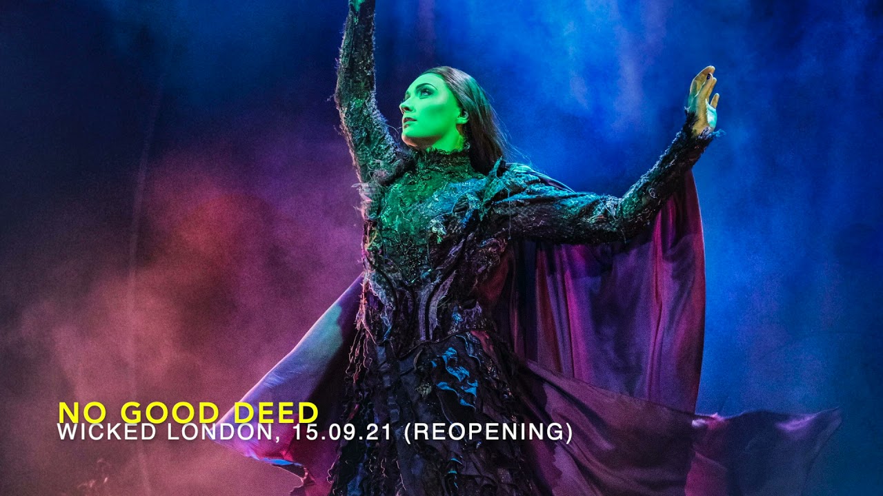 (FIRST BACK) No Good Deed - Laura Pick | WICKED London | 15th September ...