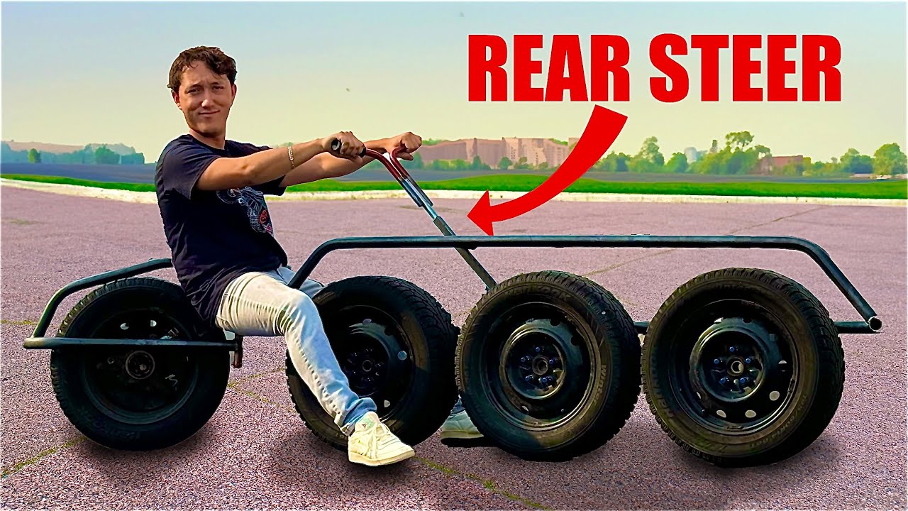 Building a 3 Wheel Drive Motorcycle - YouTube