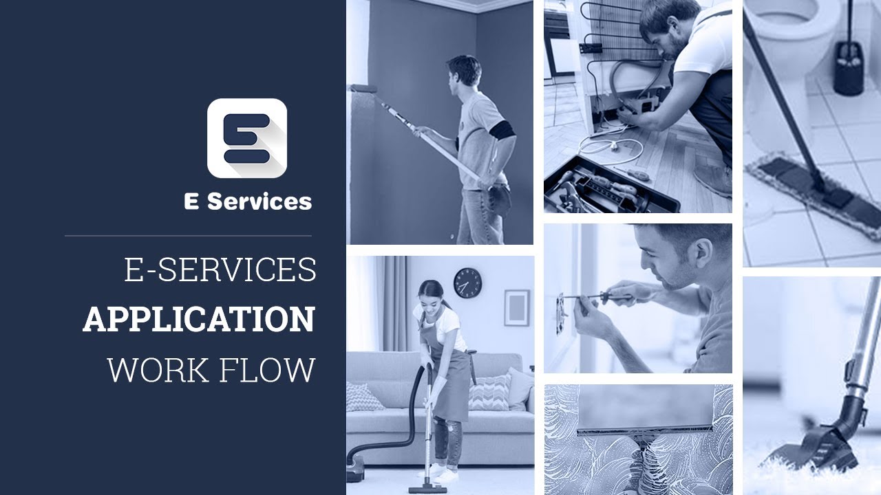 E-Services Apps Work Flow - YouTube