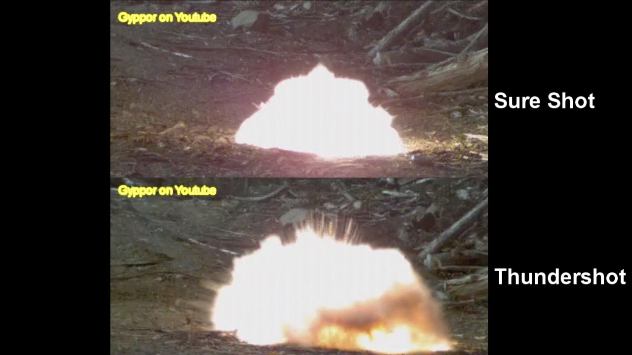 Sure Shot vs Thundershot binary targets - YouTube