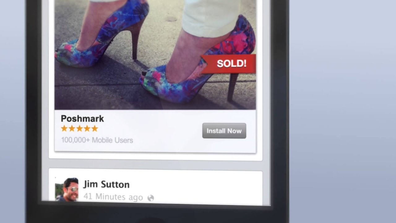 Poshmark - Facebook Mobile App Install Ads - YouTube
