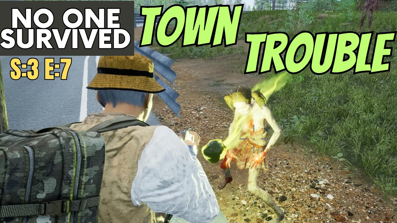 No One Survived (Gameplay) S:3 E:7 - Town Trouble - YouTube