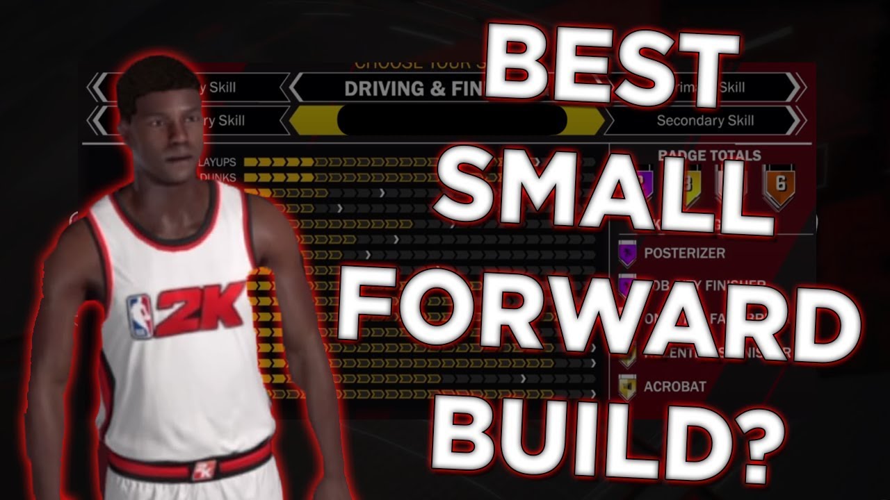 NBA 2K18 BEST SMALL FORWARD BUILD??? GAMEPLAY INCLUDED!!! - YouTube