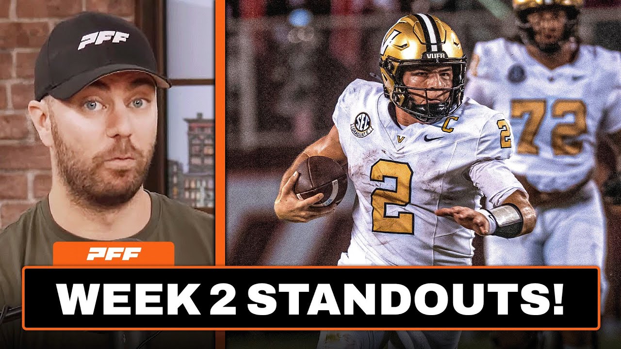 Week 2 Standouts: Diego Pavia, Makai Lemon & More! | PFF Grade Release ...