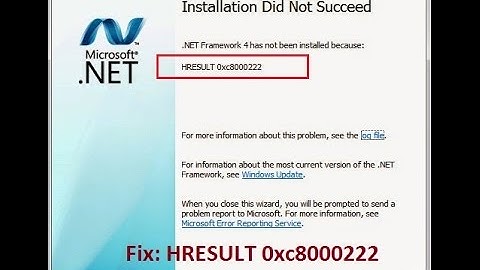Lỗi net framework 4.5 khi cài autocad trên windows 8
