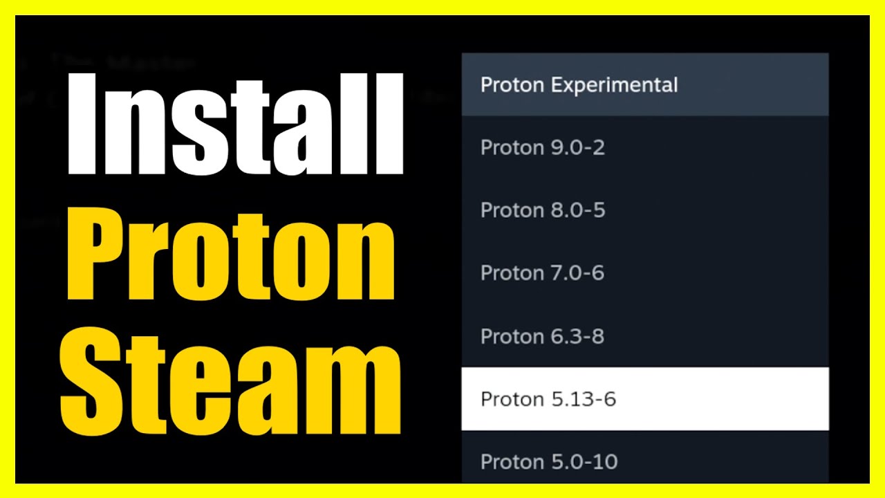 How to Install Proton to Force Games to Start on Steam Deck (Easy ...