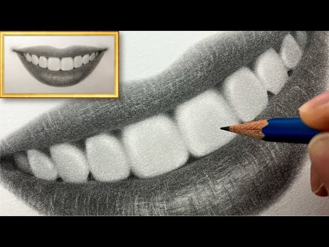 How To Draw A Realistic Smile
