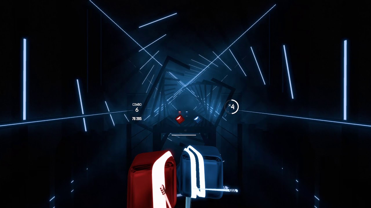 Beat Saber Geki! Teikoku-Kagekidan (EXPERT) Test TVR driver4vr (kinect ...