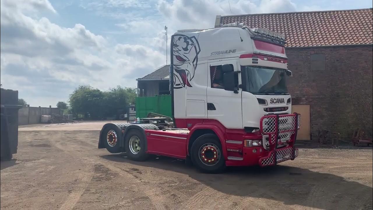 2016 Scania R580 V8 6x2 Rear Lift Tractor Unit - Entered into Auction - YouTube