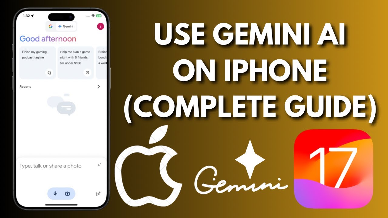 How To Use Gemini AI On iPhone Or iPad (Complete Guide) - YouTube