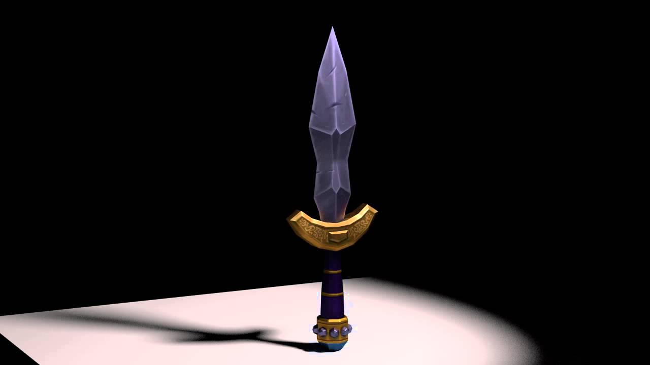 Prop - Dagger rotation view - YouTube