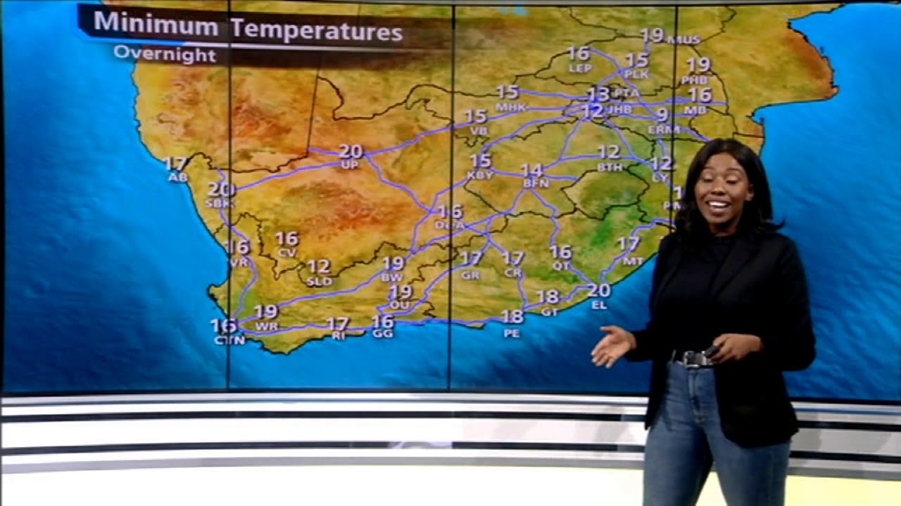 SA Weather forecast | 08 March 2020 | #SABCWeather - YouTube