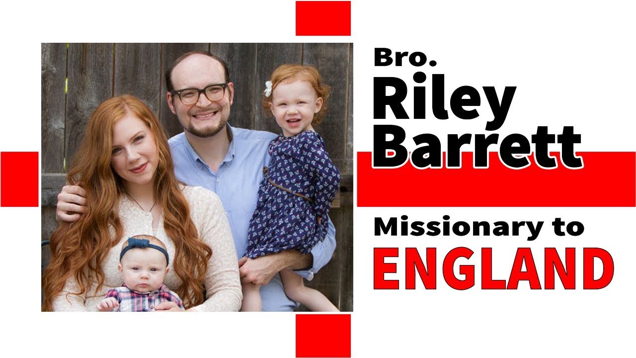 Matthew 6:19-21 - Riley Barrett (Missionary to England) - YouTube