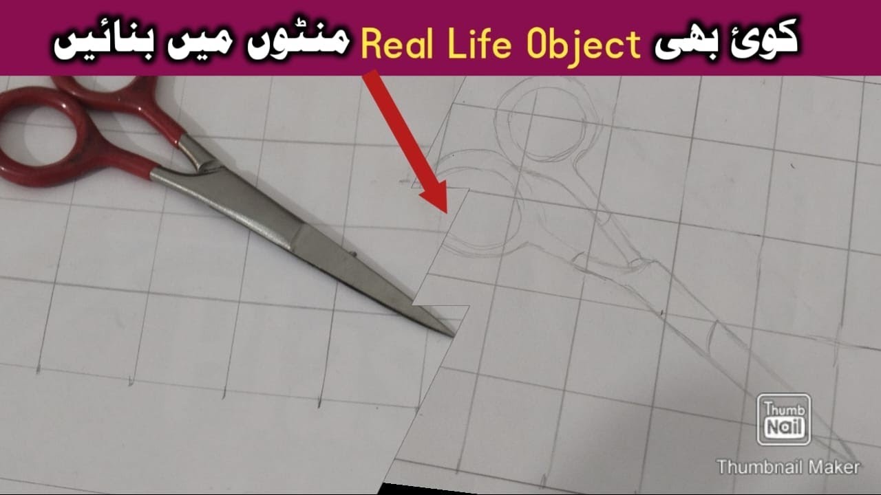 How to draw real life objects with Grids method /Best explanation ...