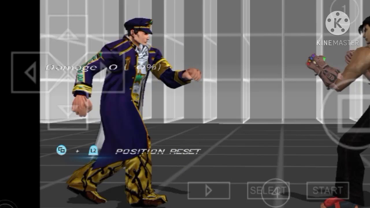 when jotaro uses star finger - YouTube