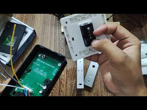 Complete Access Control System Installation Wiring Circuit with ...