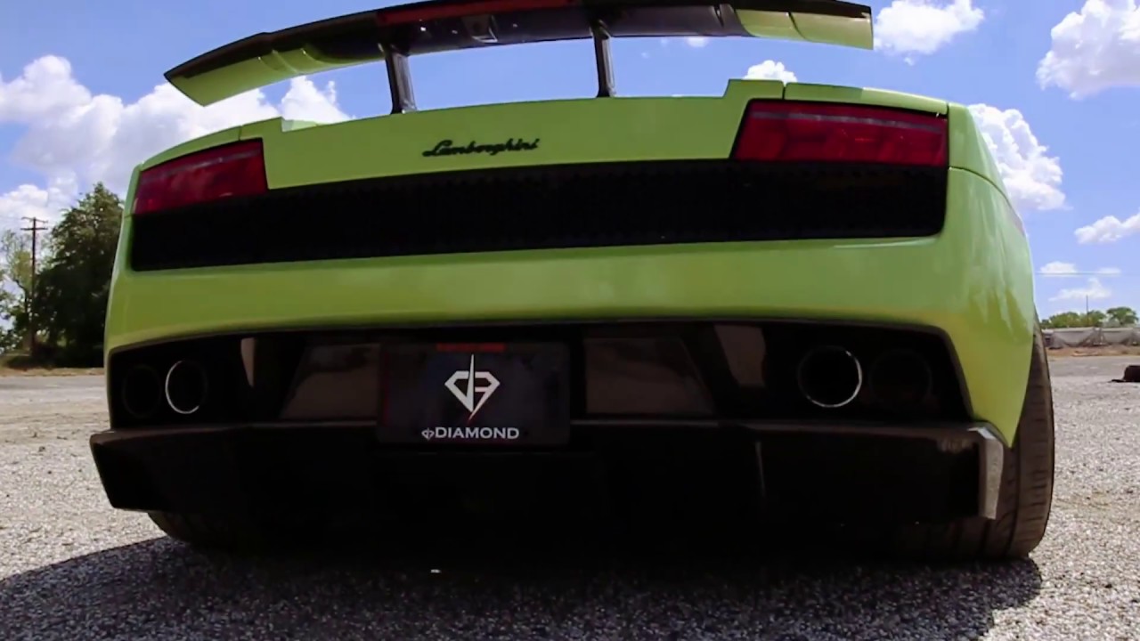 Super Clean Green Lamborghini Gallardo Get's Everyones Attention In ...