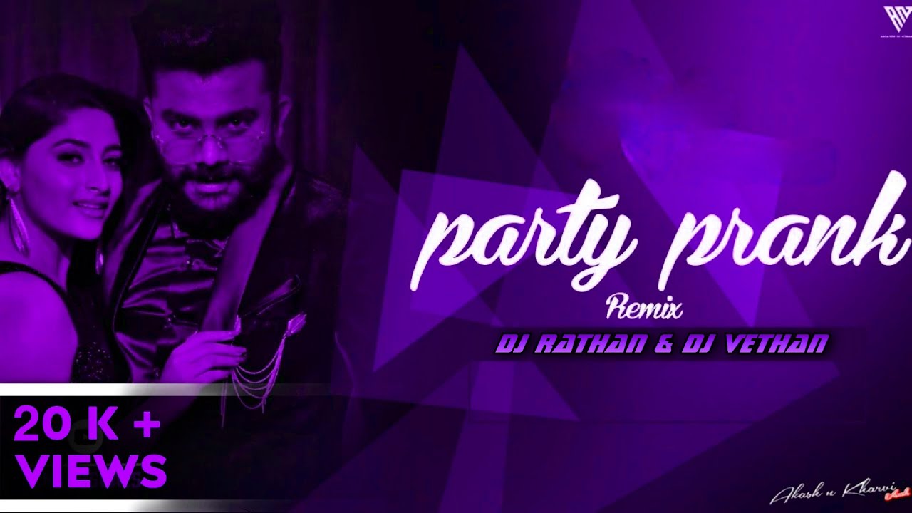 PARTY PREAK REMIX ( DJ RATHAN & DJ VETHAN) - YouTube