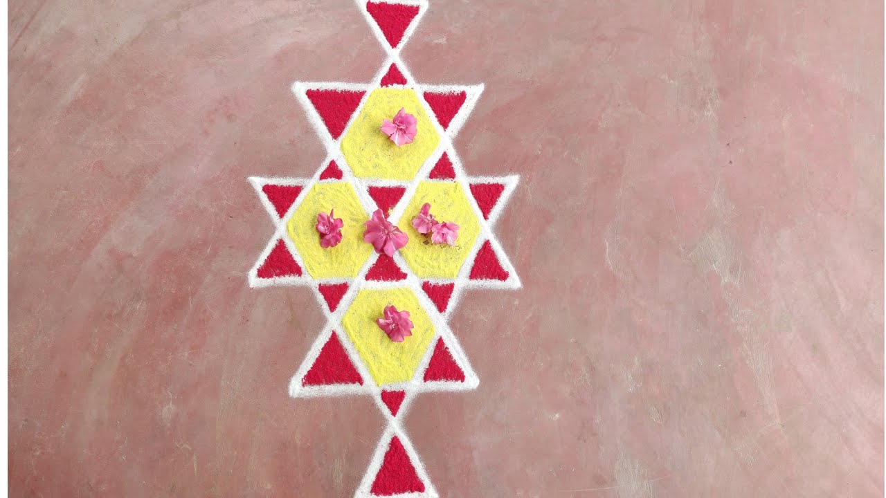 Lakshmi kubera Kolam, லக்ஷ்மி குபேரர் கோலம் - YouTube