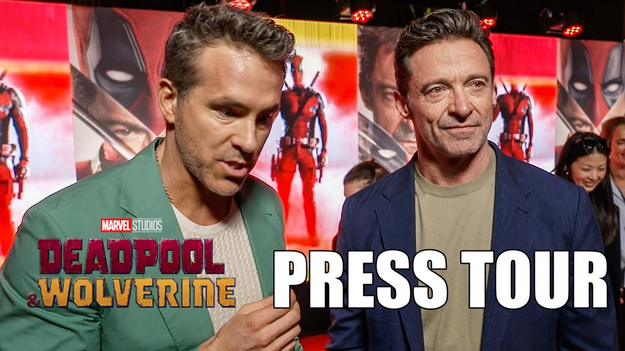 Deadpool & Wolverine Movie UK Press Tour - YouTube