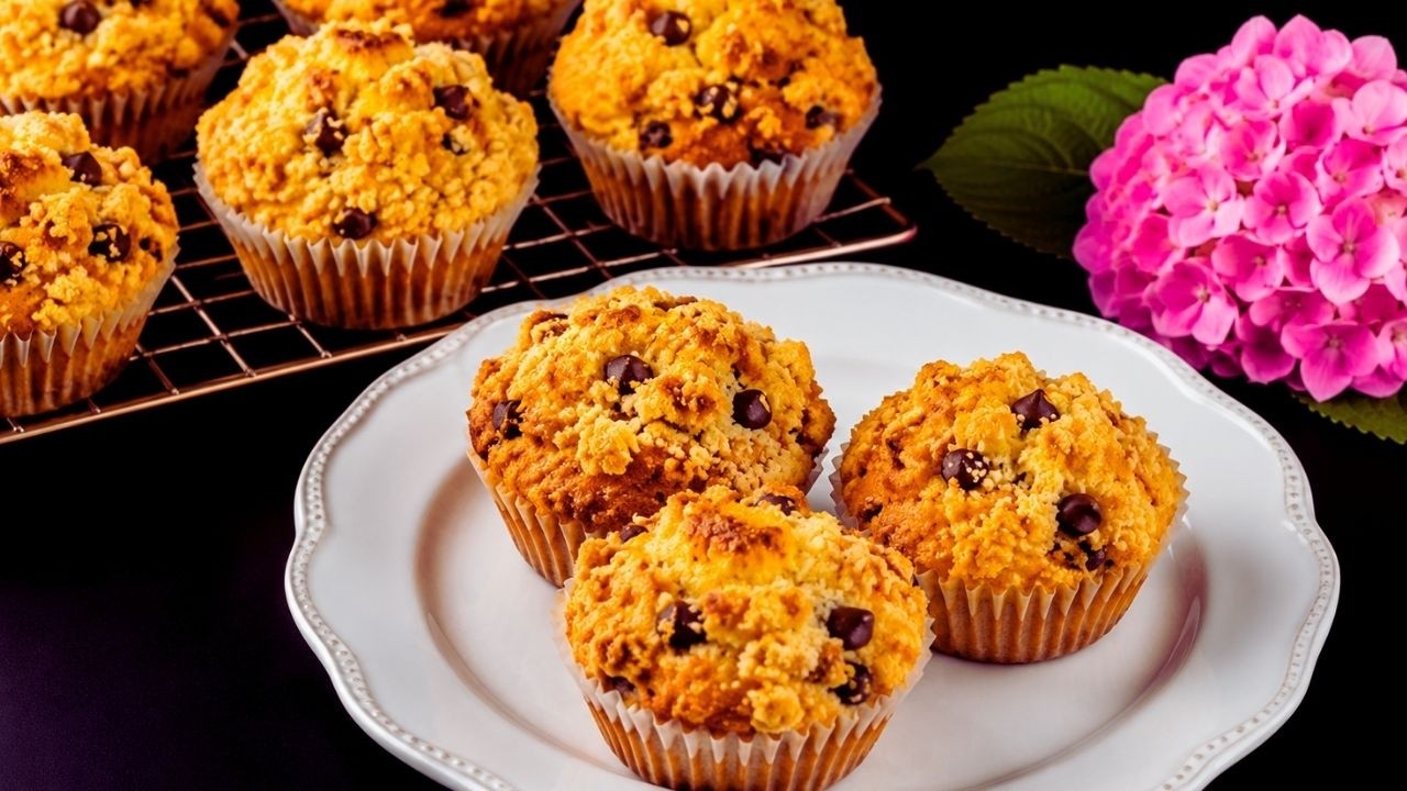 DELICIOUS CHOCOLATE DROP MUFFIN 😋Unforgettable Taste is Waiting for You ...