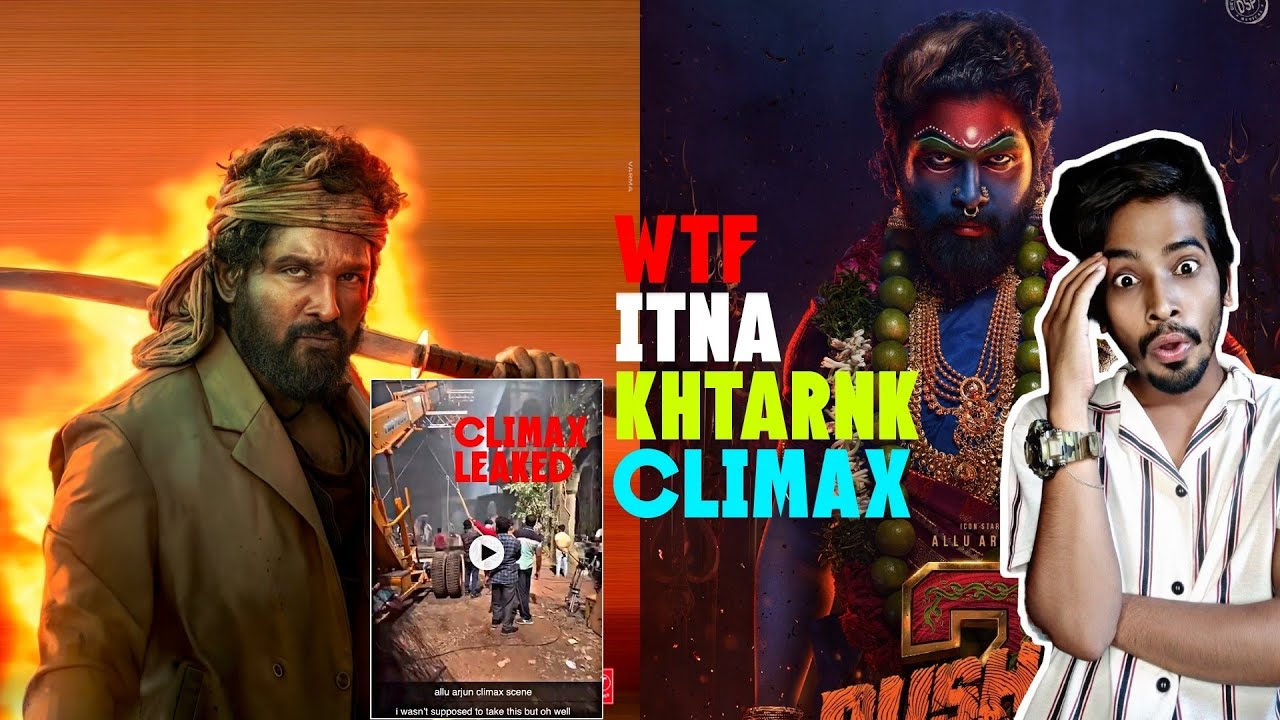 Pushpa 2 Climax Leaked Shocking Update | Pushpa 2 Climax Huge Fighting ...