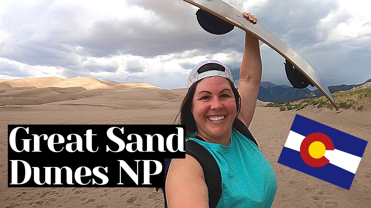 Sand boarding at Great Sand Dunes National Park - Renting a Sand board+ ...