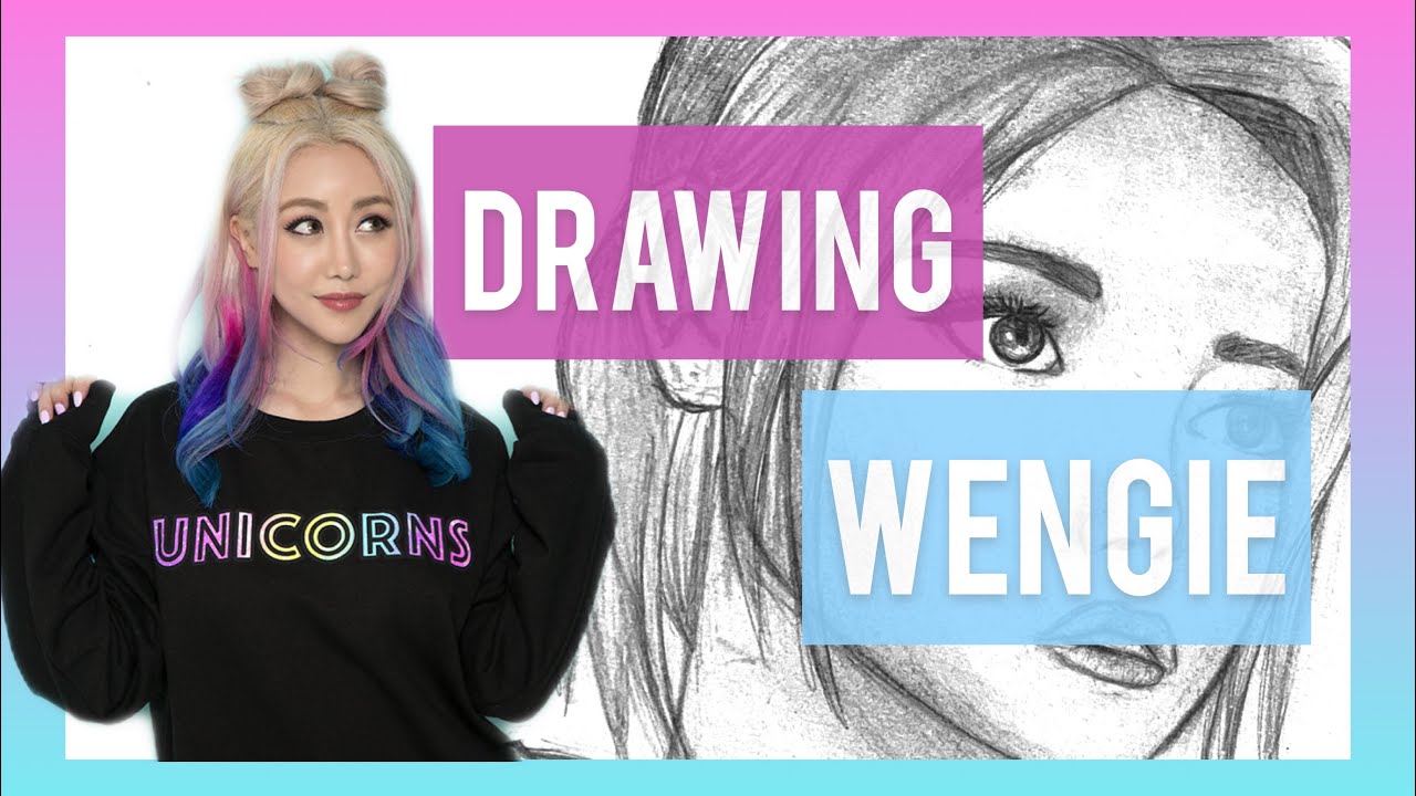 I Drew Wengie The YouTuber |Drawing YouTubers Part 1 - YouTube