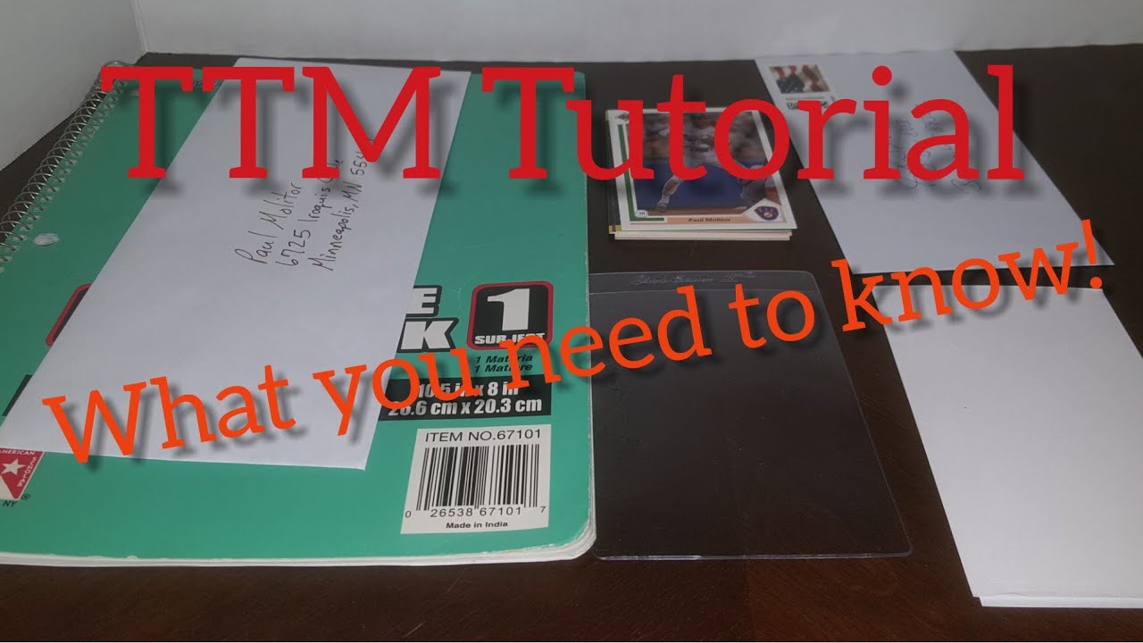 TTM Tutorial! How To Send Requests and Get AUTOGRAPHS Through The Mail ...